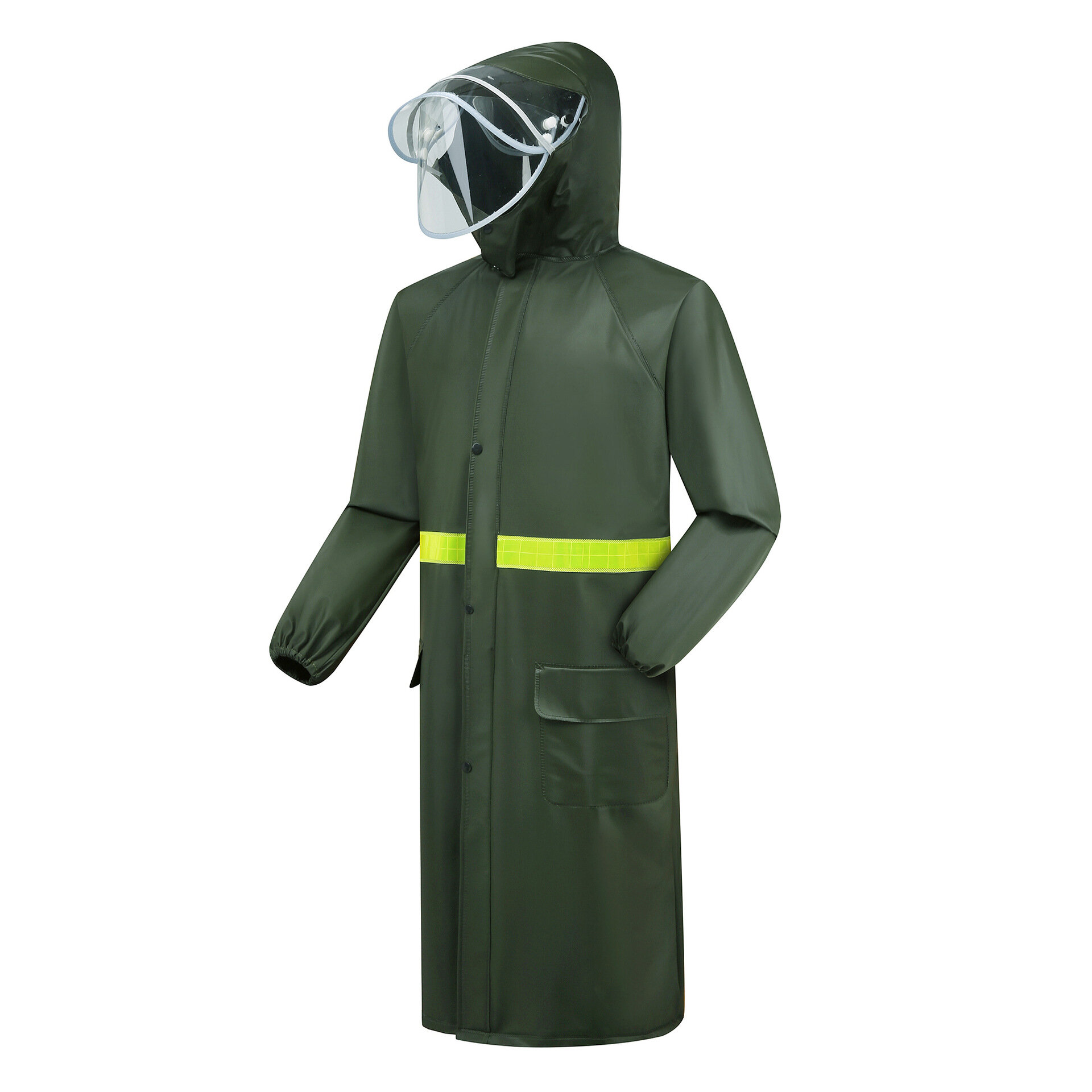 Дождевик Shangqiu, для верховой езды, XXL, армейский зеленый