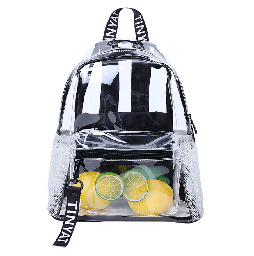 Рюкзак "Jelly Backpack", прозрачный, 29L*14W*32H