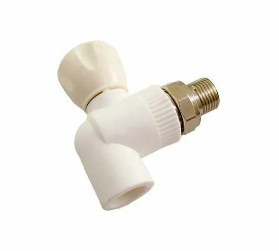 Кран шаровый pp-r Ду 20 х 1/2" угловой разборный