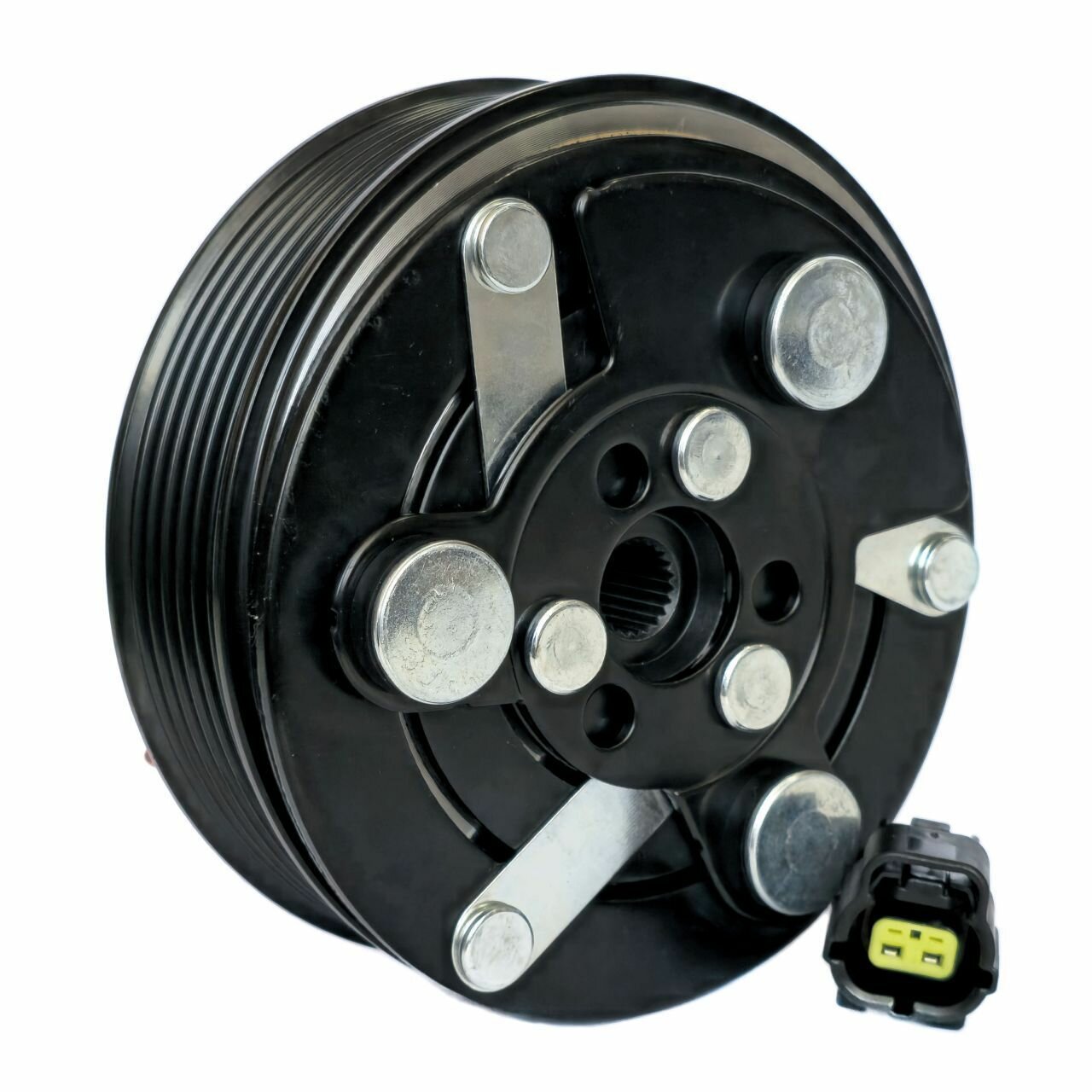 Муфта компрессора кондиционера Chery Tiggo - Arrizo - Ехееd с прижимной пластиной 22 шлица