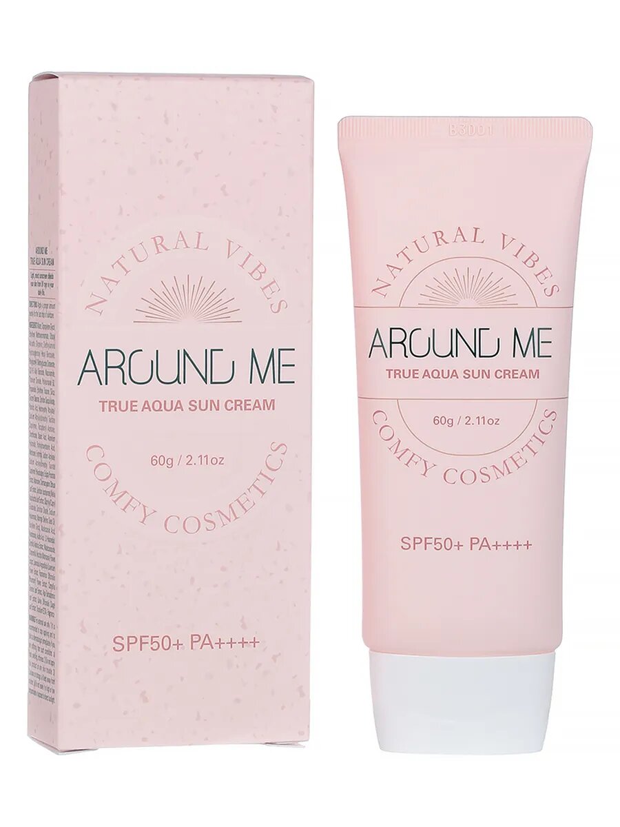 Крем солнцезащитный Welcos Around Me True Aqua, SPF 50, 60 г