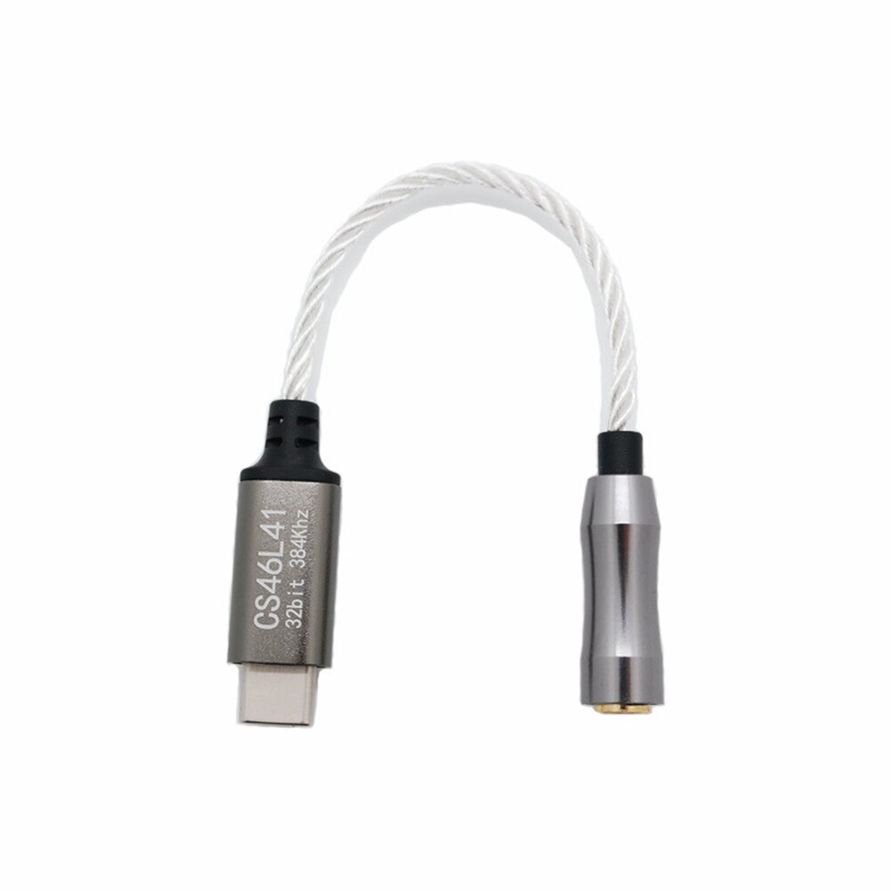Кабель-адаптер ЦАП с декодированием чипа CS46L41 для Android Win10, D-Type