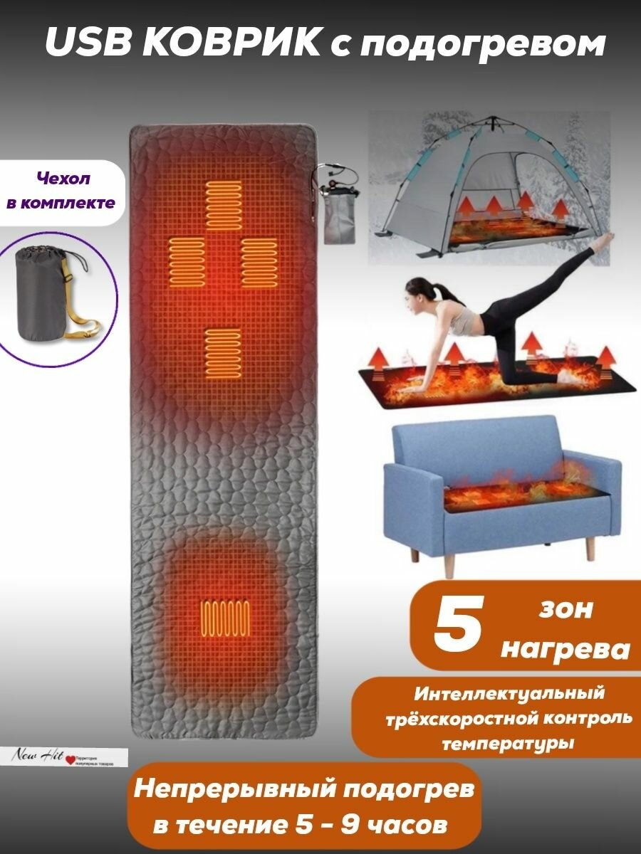USB коврик с электрическим подогревом