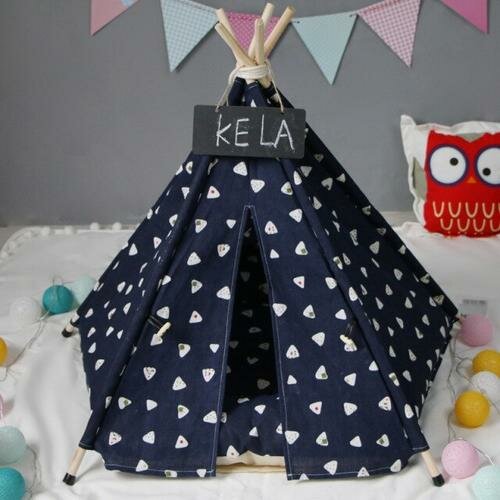 Складная палатка для домашних животных Кошачий домик Кровать для щенка Спальная подушка Teepee Переносная собачья палатка внутри и снаружи Палатка для собак Ящик Домашний питомник