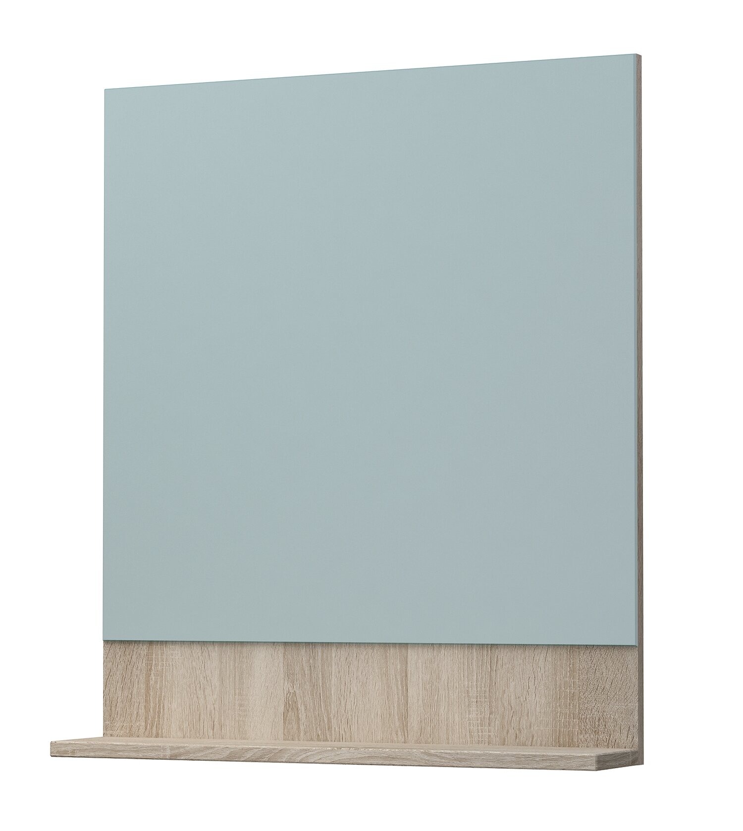 Зеркало для ванной "Я мебель" Модерн 70 дуб бардолино, 66.6х63 см.