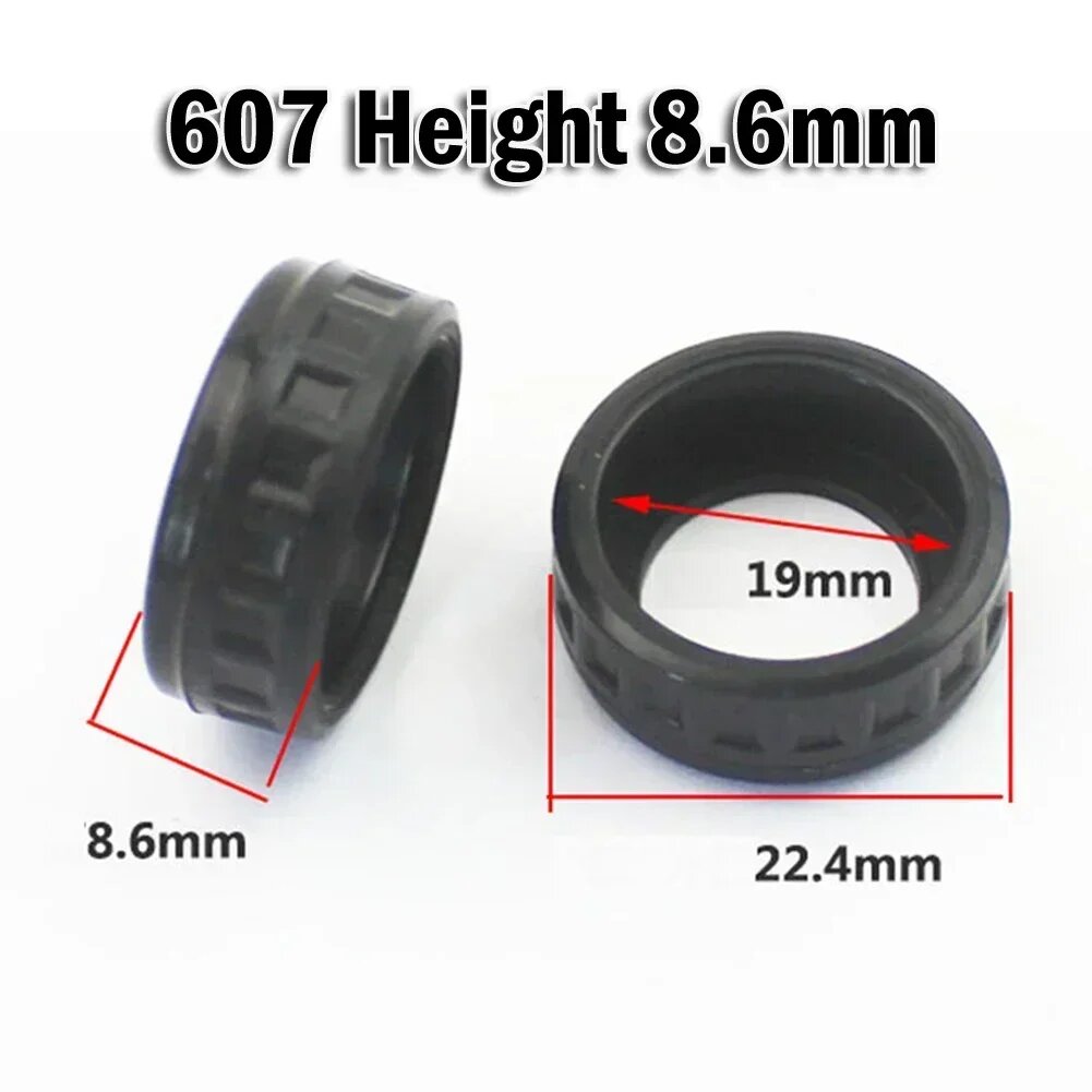 Втулки для подшипников 607, высота 8.6mm, 2 шт.