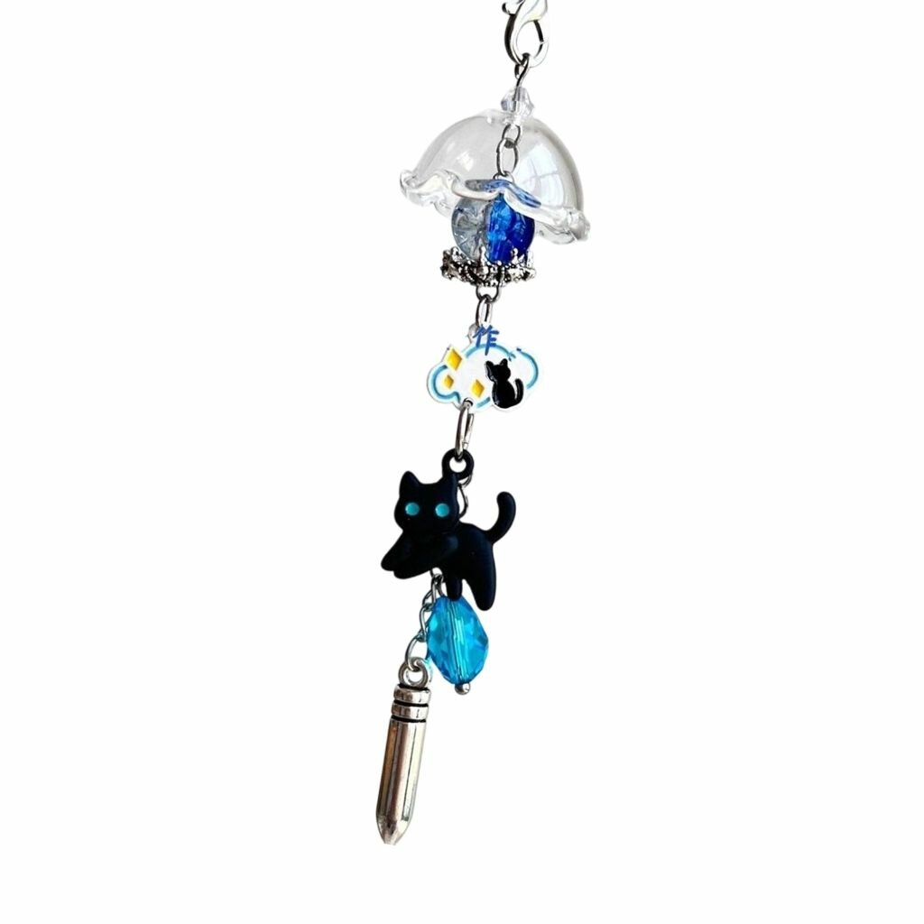 Оберег "Счастливый кот" для телефона