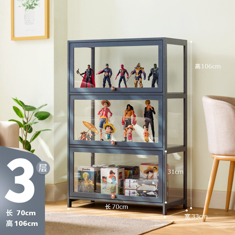 Витрина ручной работы, ящик для хранения игрушек, стеллаж Влагостойкий и пылезащитный