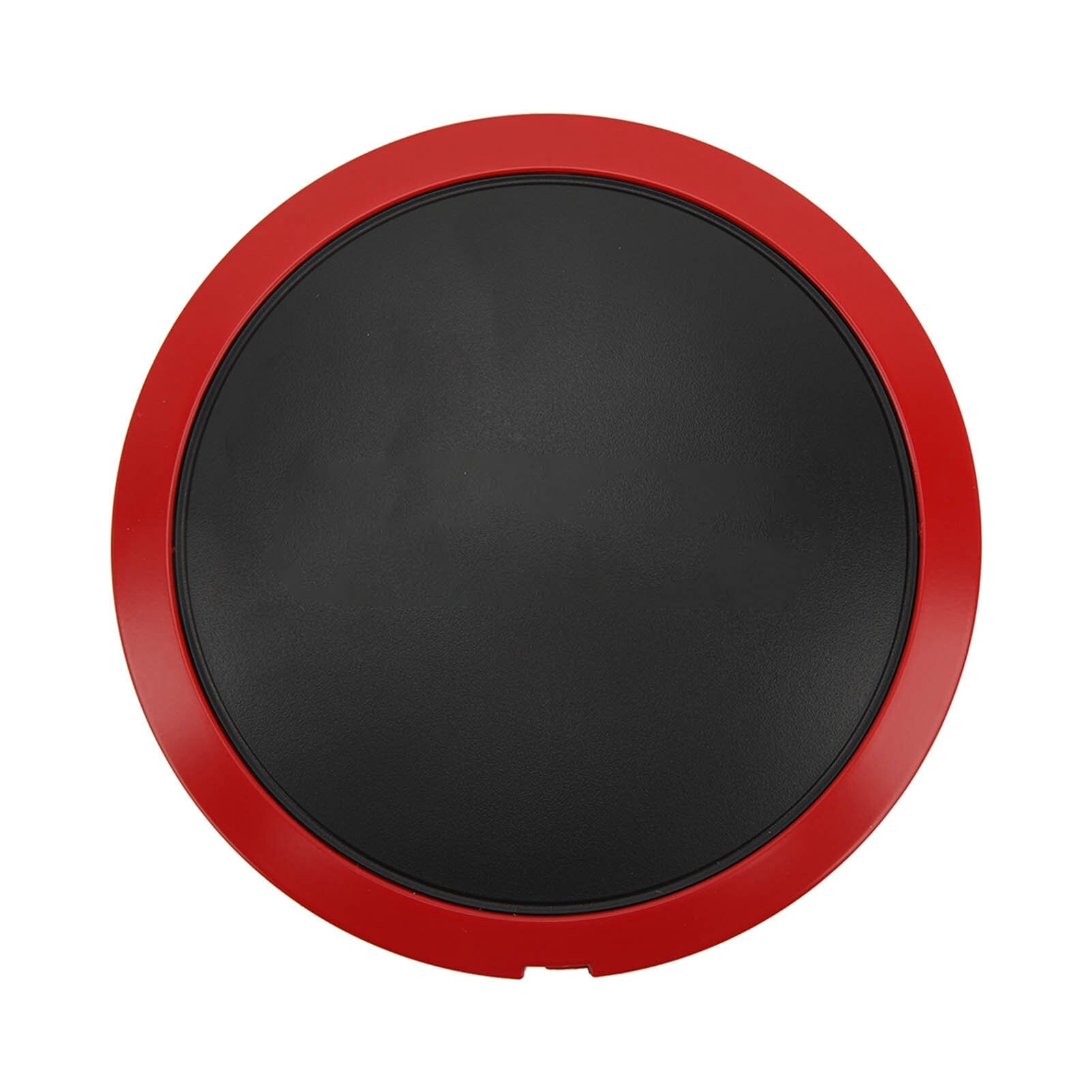 Центральный колпак ступицы колеса с хромированной отделкой 68078419AC, термостойкий, сменный, для FIAT 500, красный круг, красная буква