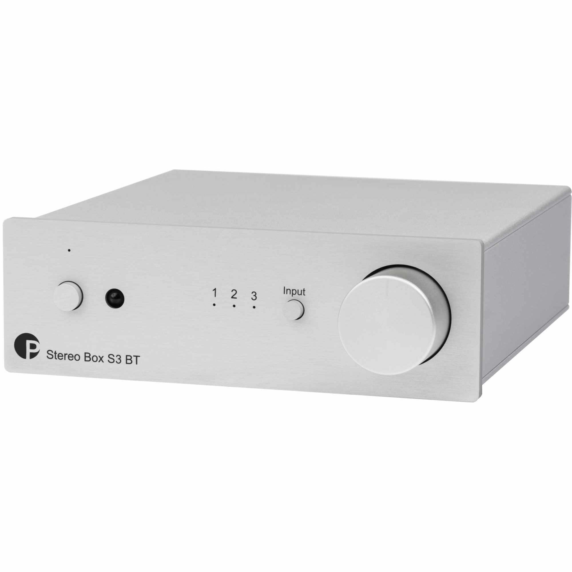 Интегральный усилитель PRO-JECT STEREO BOX S3 BT, SILVER