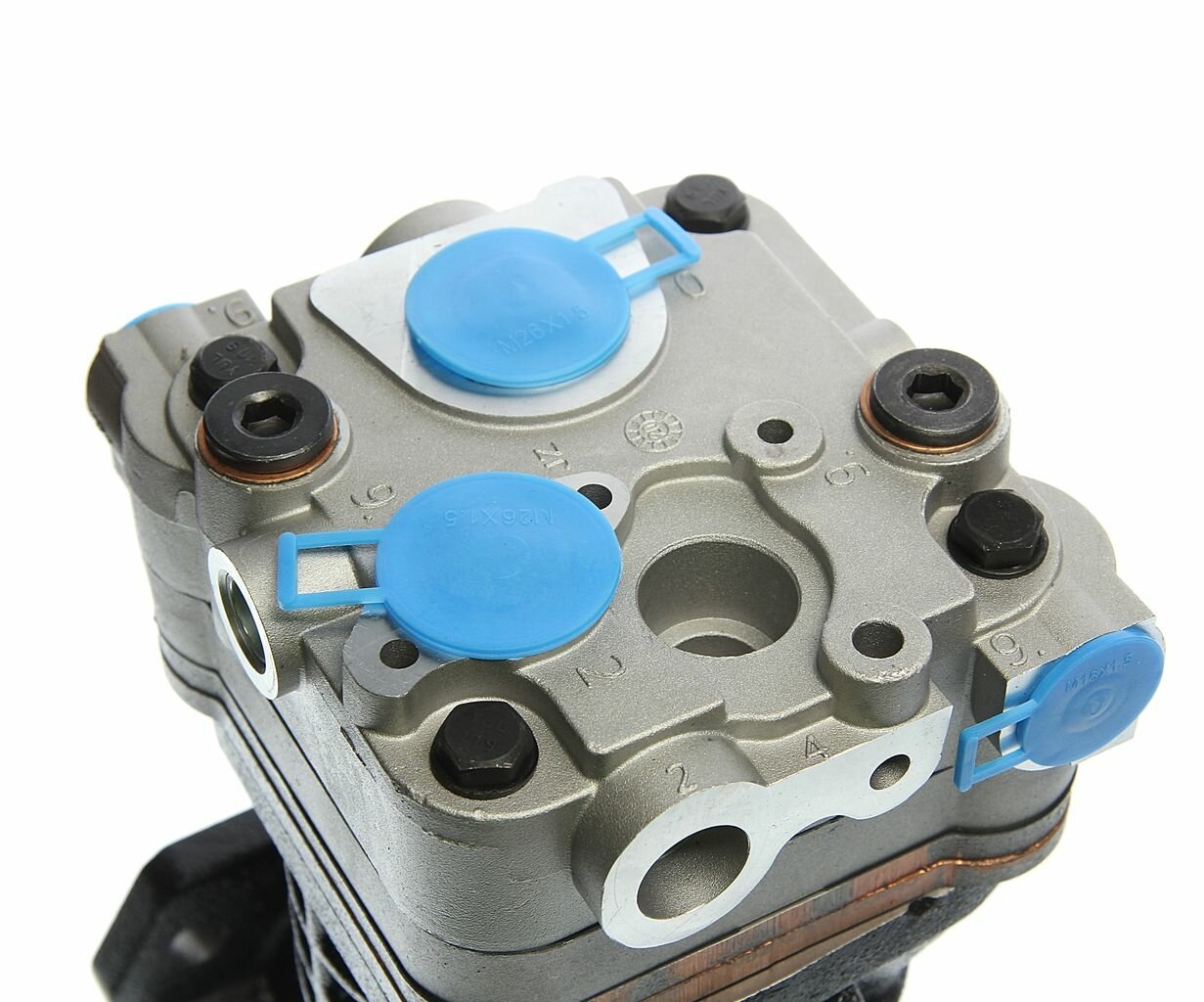 Компрессор для Камаз 65115, 65117 дв. Камминс 6ISBe ЕВРО-4 арт 35027016 MEGAPOWER AUTOMOTIVE