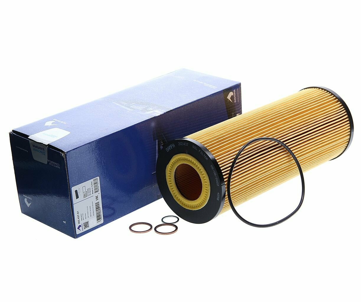 Фильтр масляный для Мерседес Актрос арт 20243701 SAMPA