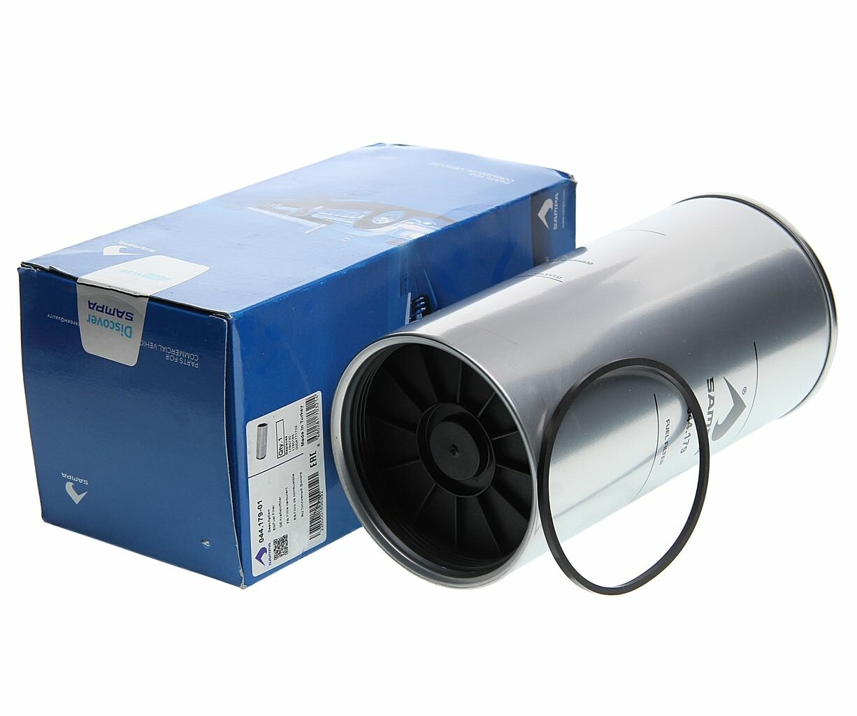 Фильтр топливный сепаратор под колбу для Ивеко, Скания арт 04417901 SAMPA