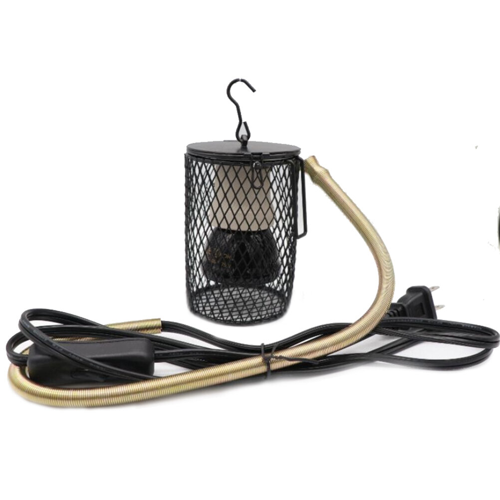 Нагревательная лампа 50 Вт Инфракрасный керамический абажур Тепловой световой ламп