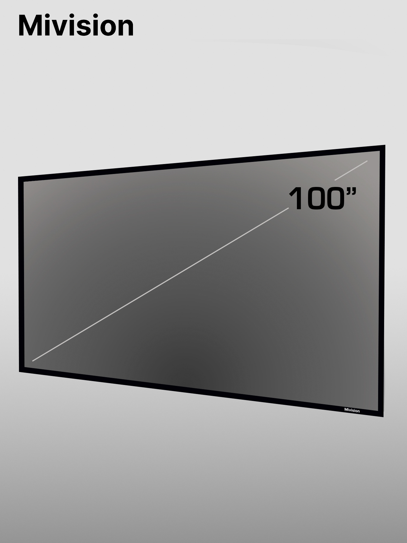 Mivision Fresnel ALR 100" 16:9 экран для длиннофокусных и короткофокусных проекторов