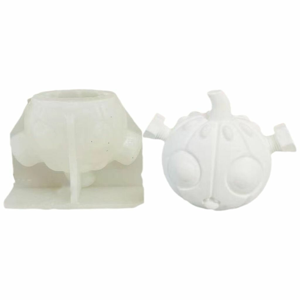 Силиконовая форма для свечи Робот-Тыква