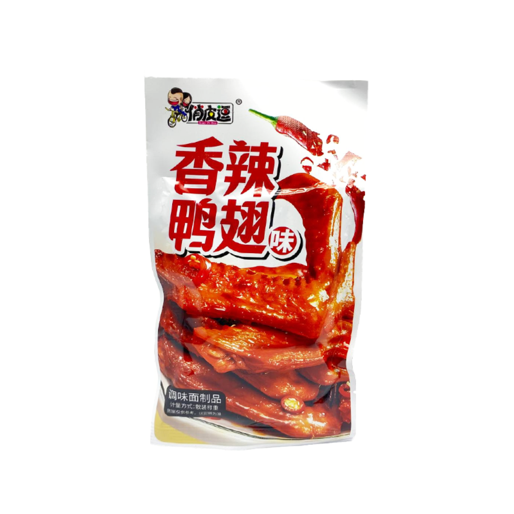 Хрустящий снек с копченным вкусом куриных крыльев 20 г, Китай