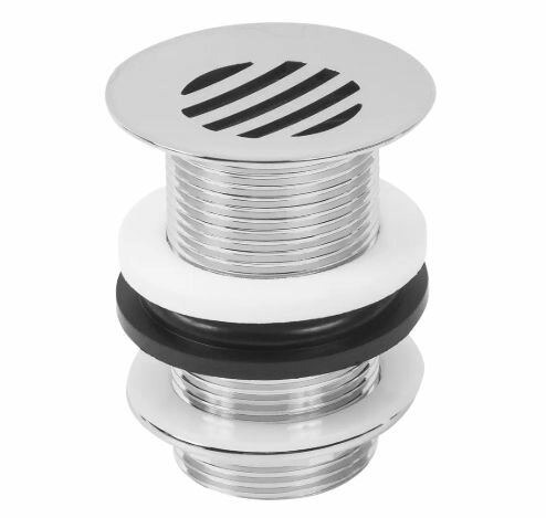 Выпуск для раковины MONLID 40 мм решетка без перелива хром