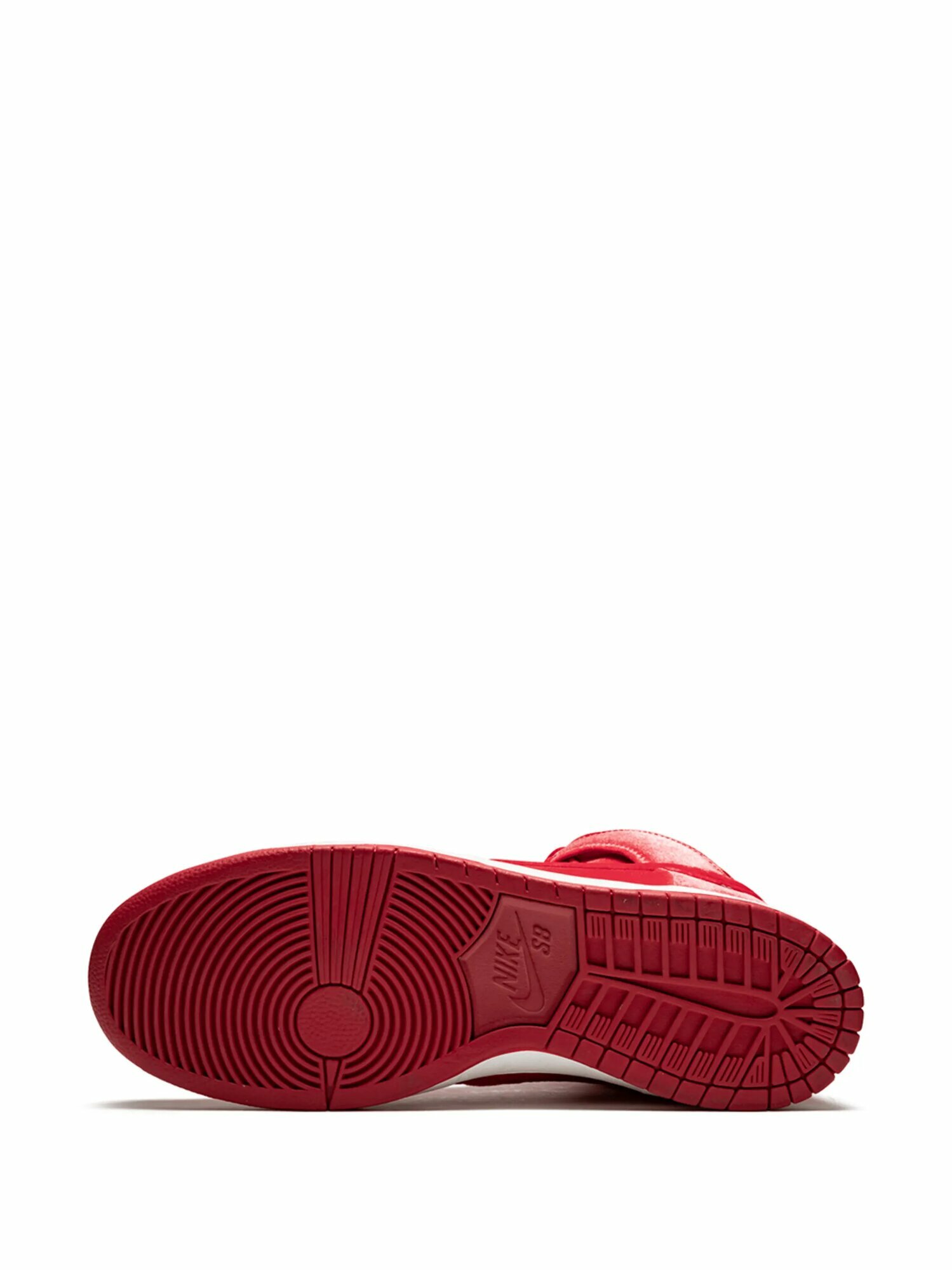 Кроссовки NIKE Dunk High Premium SB, размер 7.5 US, красный — фото 1