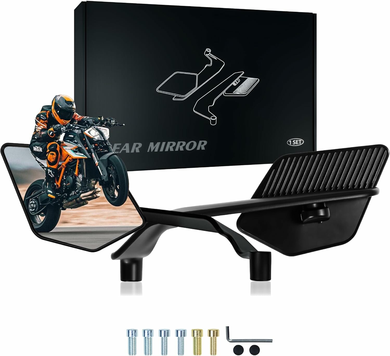 Зеркала для мотоцикла Suzuki Yamaha Kawasaki Honda