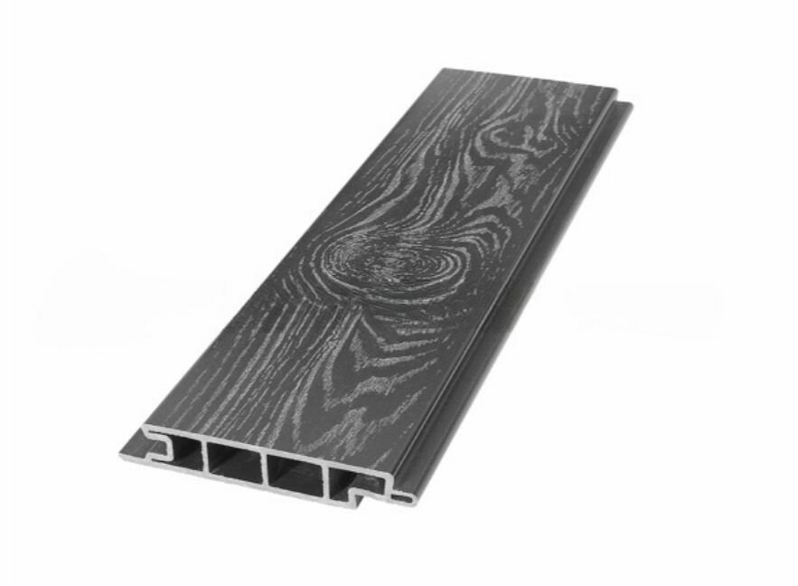 Террасная доска ДПК Savewood SW Padus Графит (T) 155х25х4000 мм