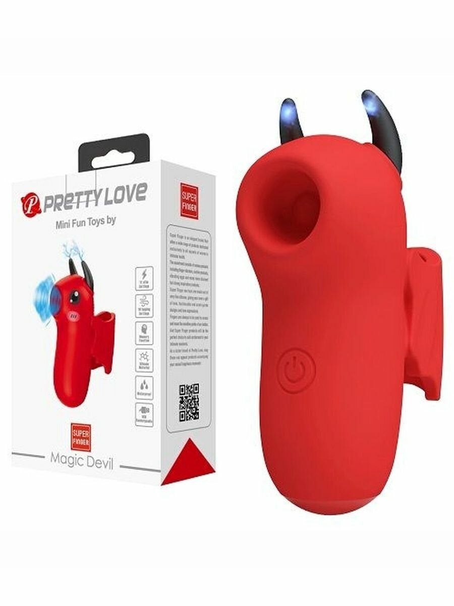 Вибратор мини, Вакуумный стимулятор для клитора, Pretty Love с электростимуляцией, BI-300070