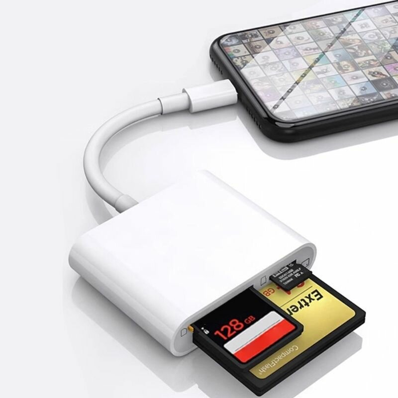 Подходит для устройства чтения карт памяти Apple 15/16Type C с интерфейсом SD/TF/CF