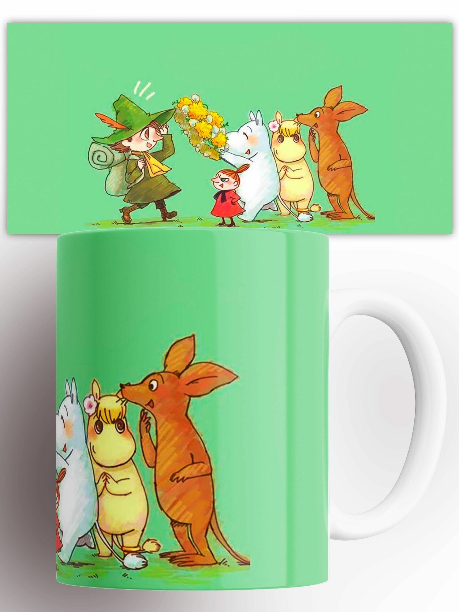 Кружка Муми-тролли Tanoshii Muumin Ikka 330 мл