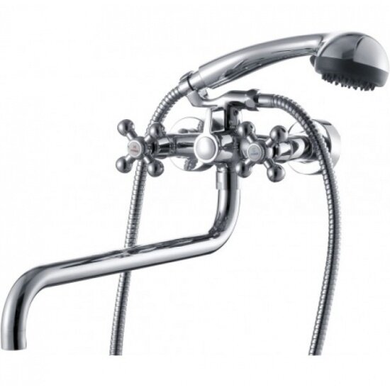 Смеситель Kaiser® Kaiser Carlson Lux 11155, ванна, крест (картридж)