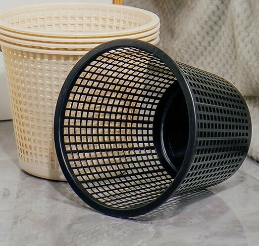 Мусорное ведро для кухни, офиса, дачи, 2 штуки по 10л черного и белого цвета