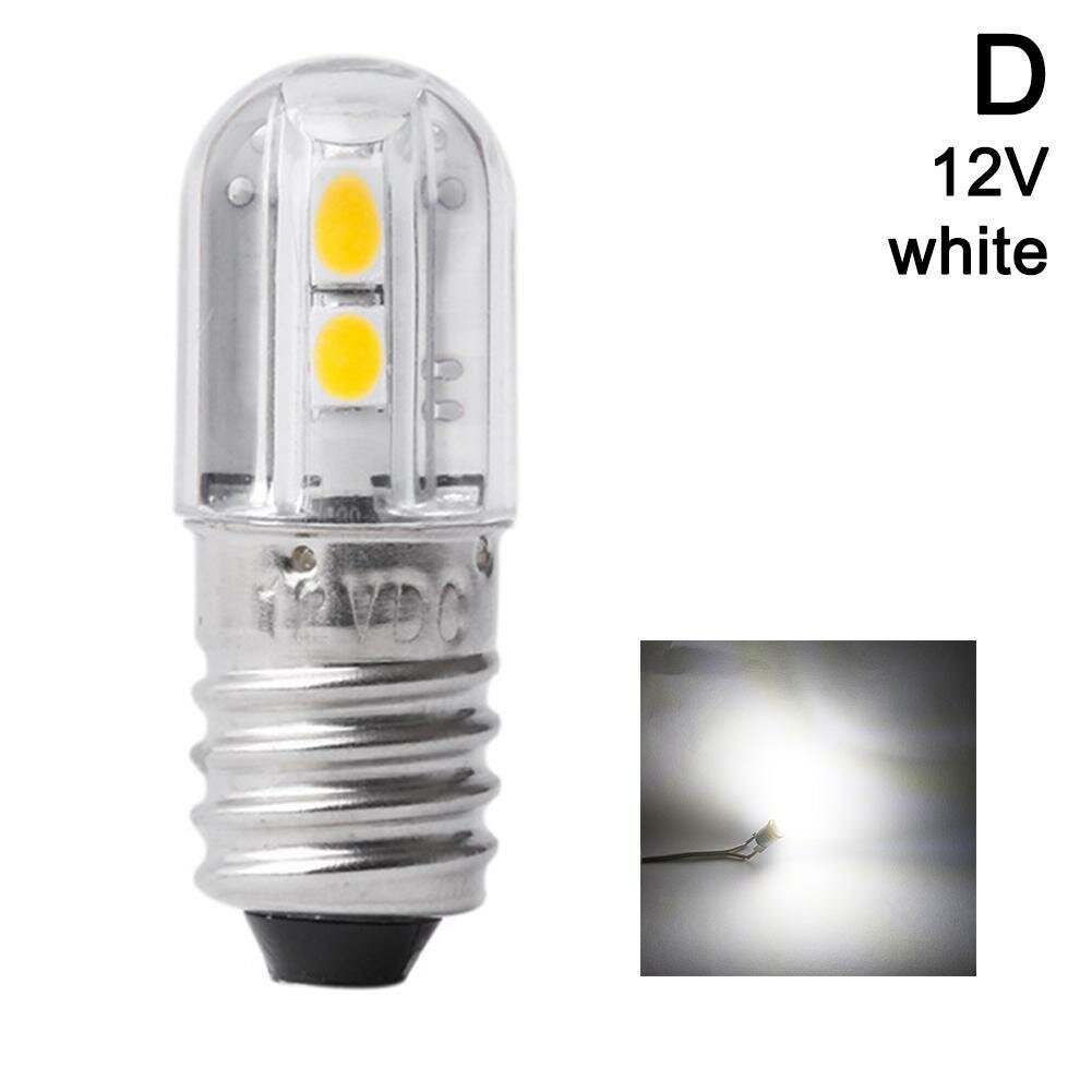 1 шт. светодиодная лампа E10 6 В 12 В, рабочий свет для фонарика, фары для мотоцикла