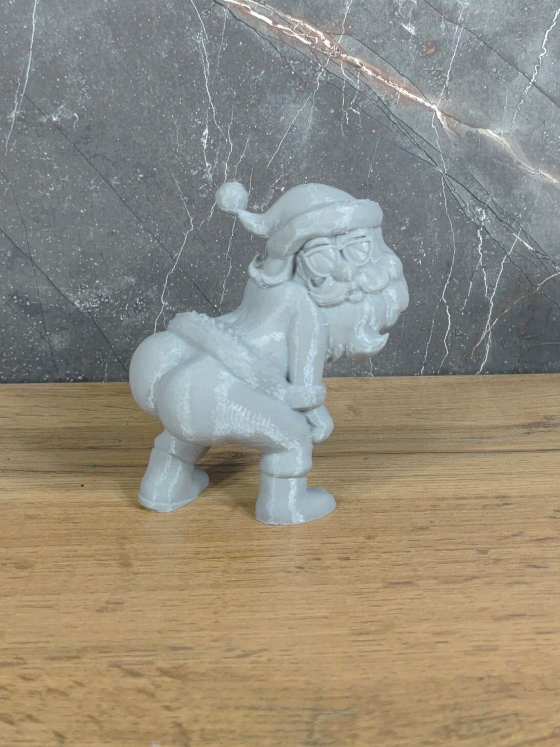 Тверкающий санта, новогодняя подарочная фигурка