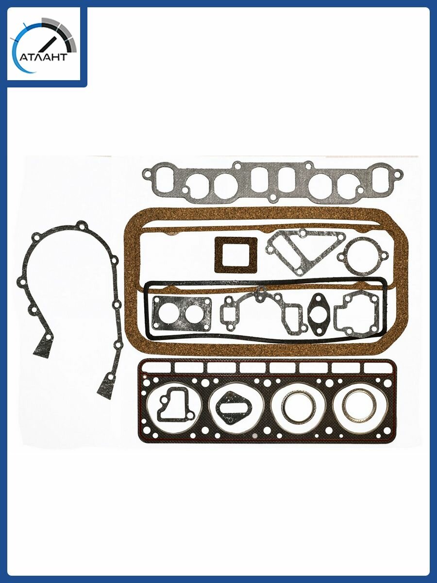 MetalPart Прокладка двигателя комплект ЗМЗ-402 (к-т 16 шт.) (810049) арт. MP-N-100-01