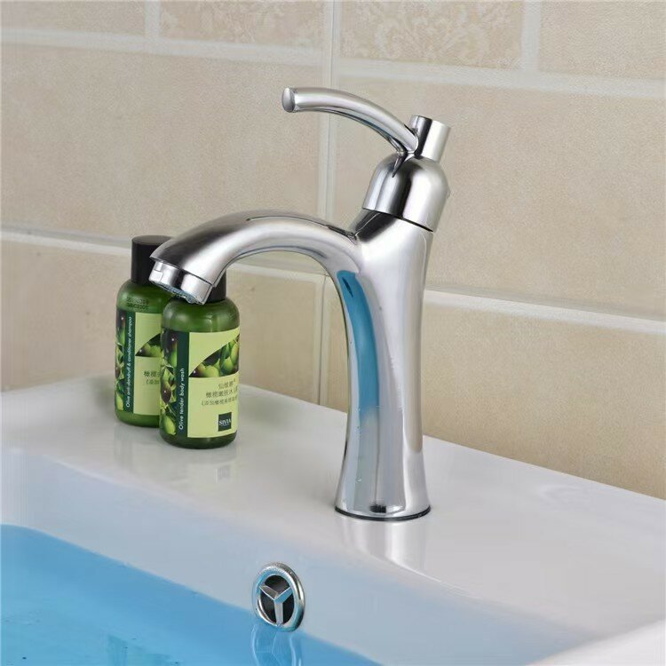 2025 Скандинавский смеситель для раковины из нержавеющей стали 304, черный и золотой, одинарный холодный смеситель для ванной комнаты