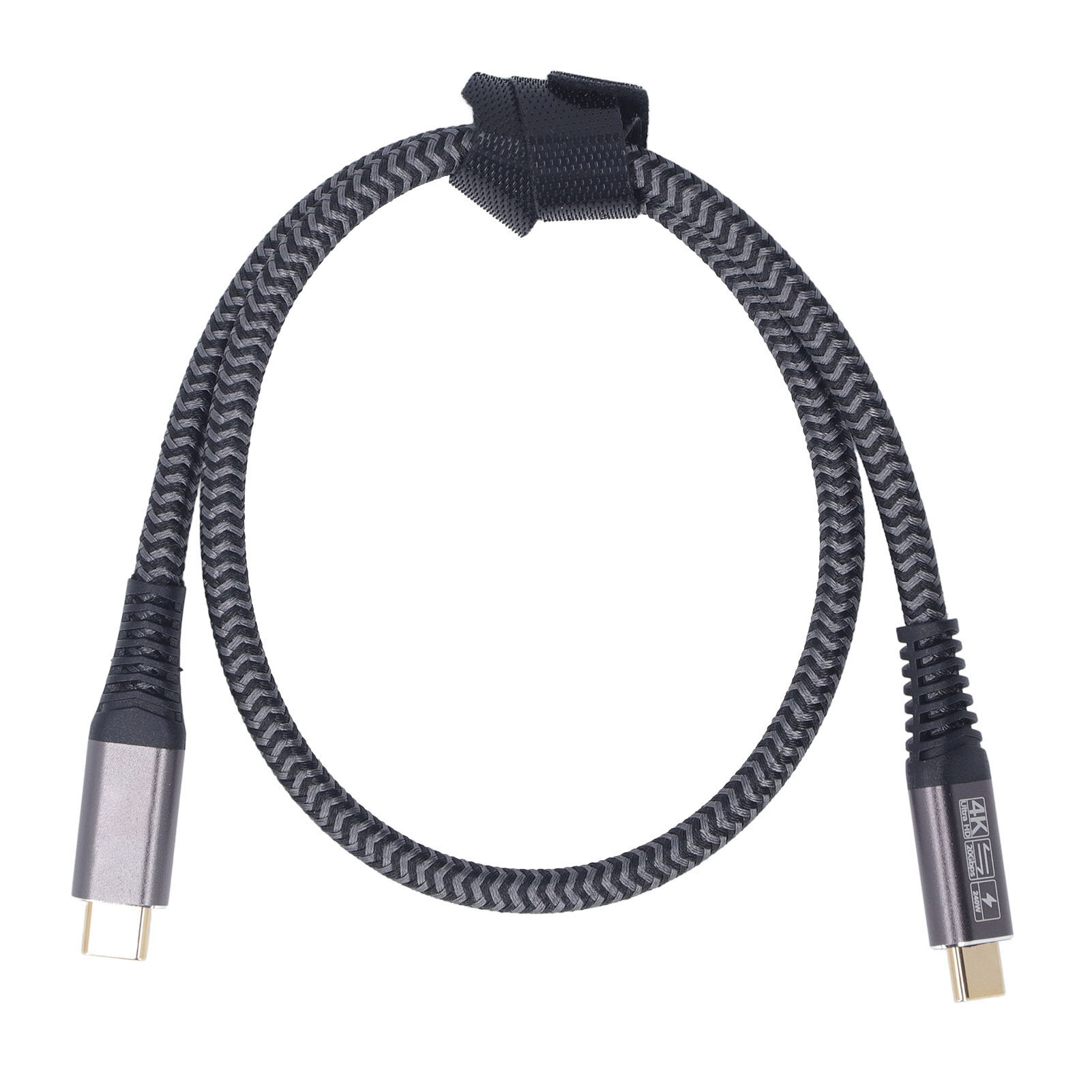 USB C to Power Cord 20Gbps Data Transfer 240W Fast Charging 4K 60Hz Resolution 3.2 Gen 2x2 Cable for IOS Galaxy 0.5m / 1.64ft
