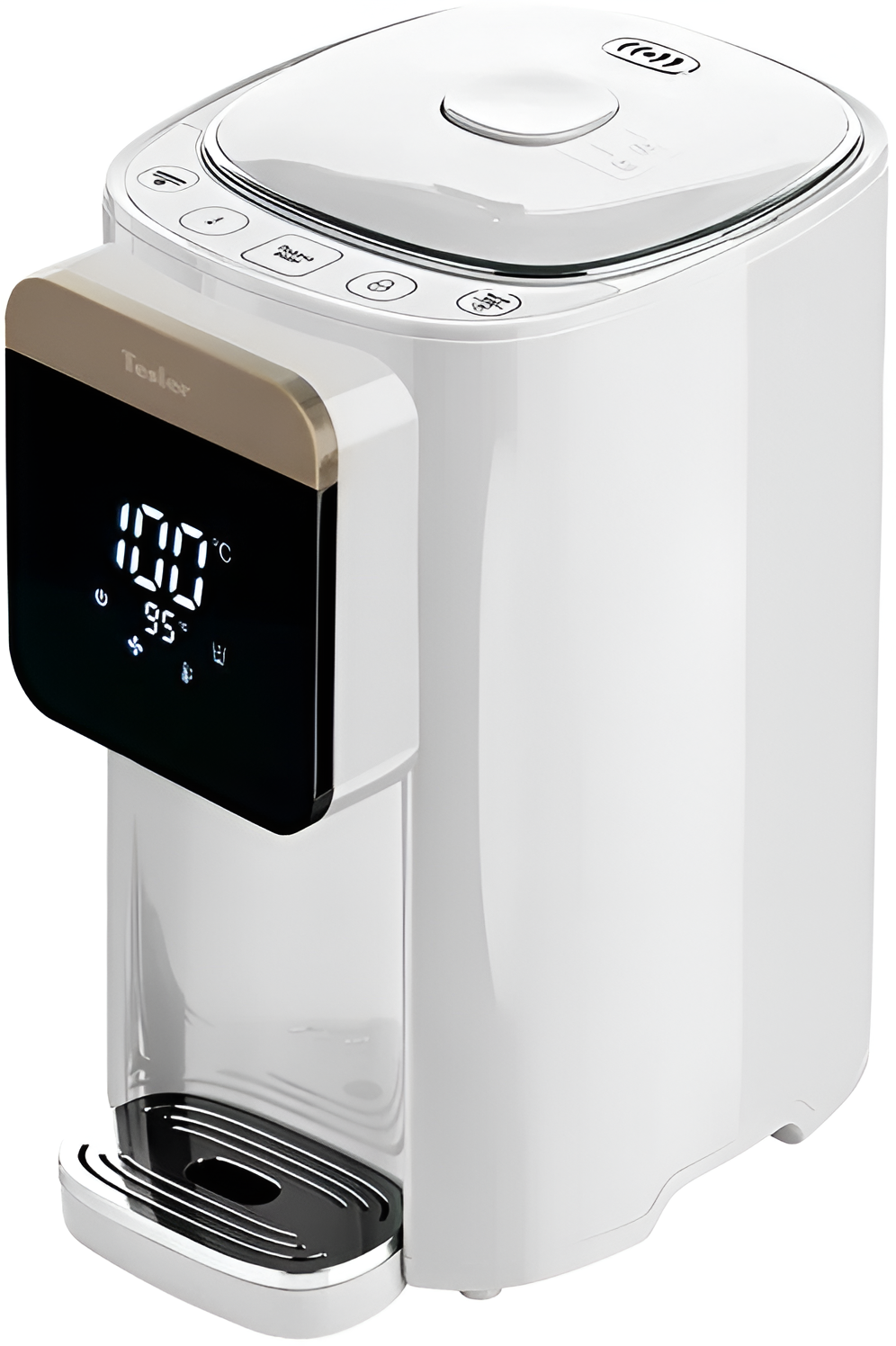 Термопот Tesler "Margherita" TP-5045, блокировка крышки, дисплей, белый, 1200 Вт