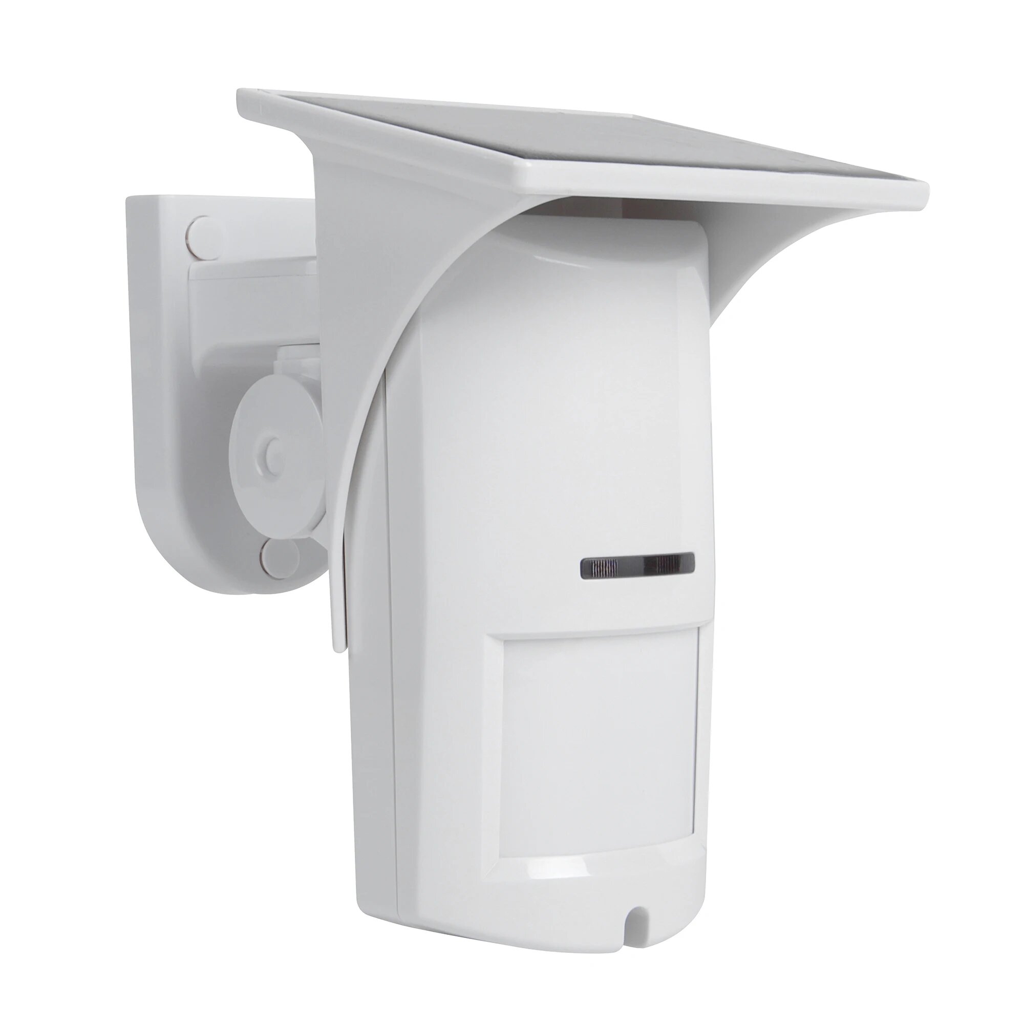 Уличный 433 МГц EV1527 Беспроводной солнечный заряд Пассивный ИК датчик движения водонепроницаемый иммунитет для домашних животных 15 кг с дождевиком для защиты от дождя