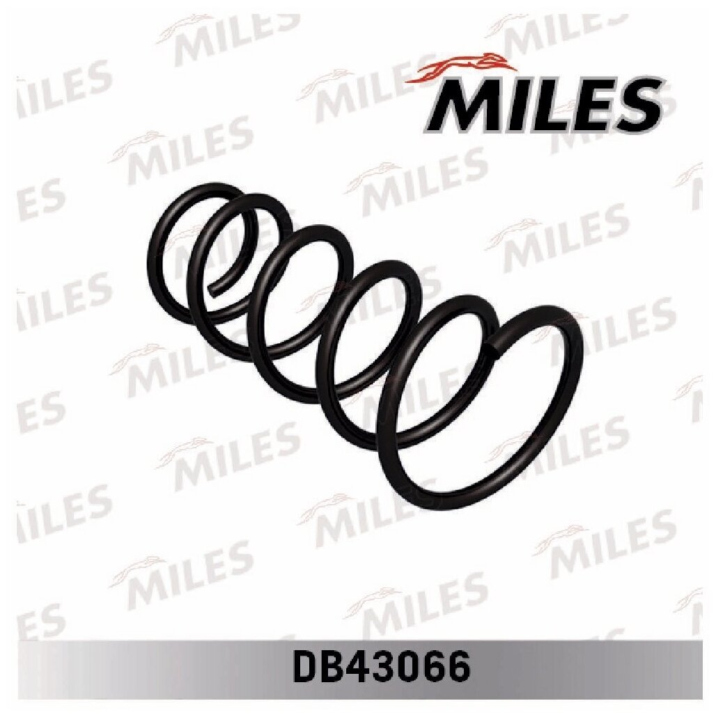 Пружина подвески MILES DB43066, для Renault Duster 4x4, задняя
