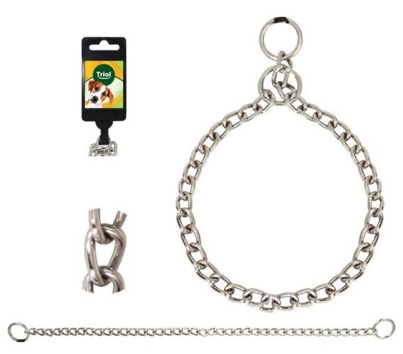 Ошейник-удавка Triol SHO4030 однорядный, 4*750мм