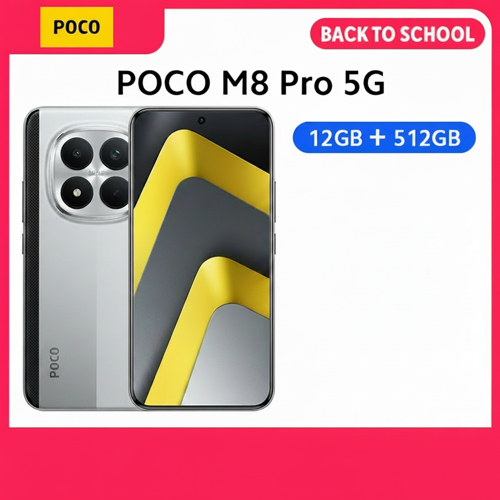 Смартфон Poco M8 Pro, 12/512ГБ, global