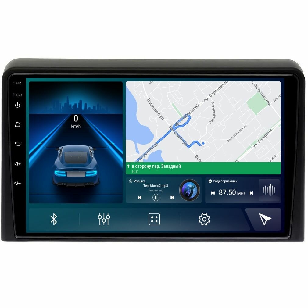 Магнитола CRS-300 Хендай Соната 7 Hyundai Sonata 7 (LF) 2017-2019 - Android 13 - Процессор 8 ядер - Память 4+64Gb - Carplay - DSP 36 полос - 4G(Sim)