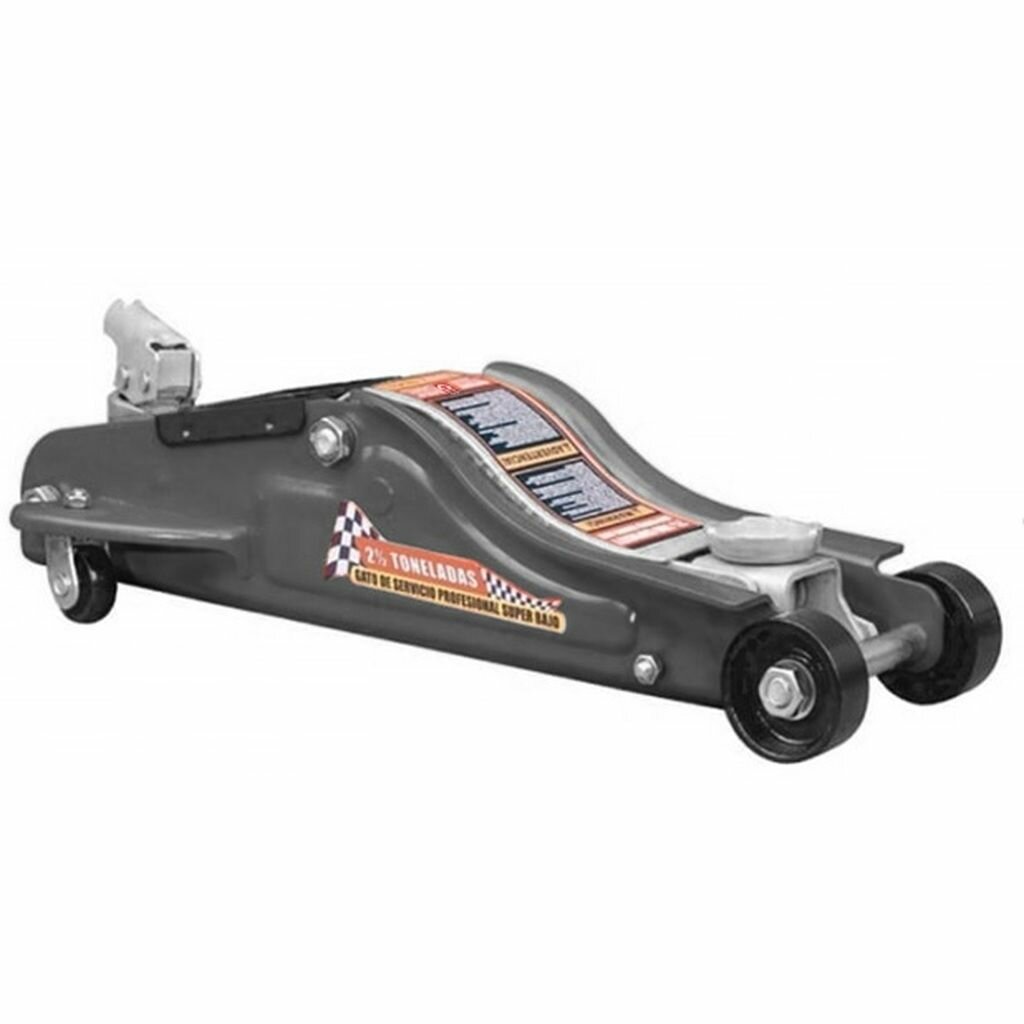 Домкрат подкатной гидравлический (низкий профиль) (2т) H89-359мм с поворотной ручкой TORIN T825010C