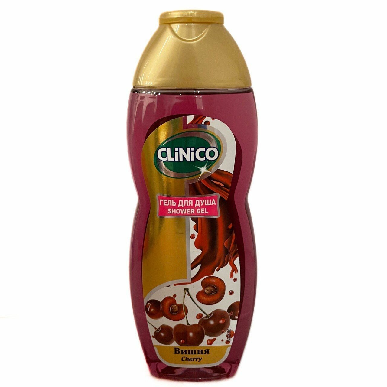 Гель для душа Clinico, с ароматом вишни, увлажняющий, для всех типов кожи
