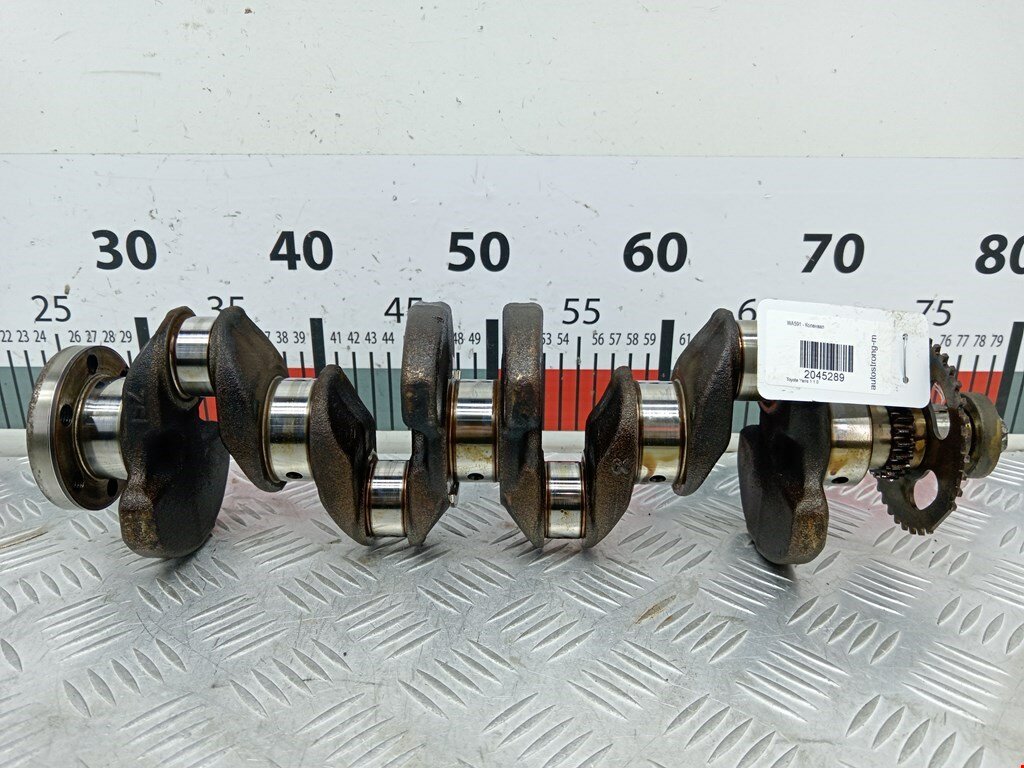 Коленвал (вал коленчатый) Toyota Yaris 1 арт. 2045289