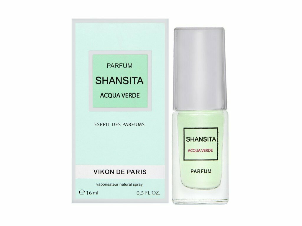 Духи Новая Заря "Шансита Аква Верде", женские, цветочный аромат, 16мл