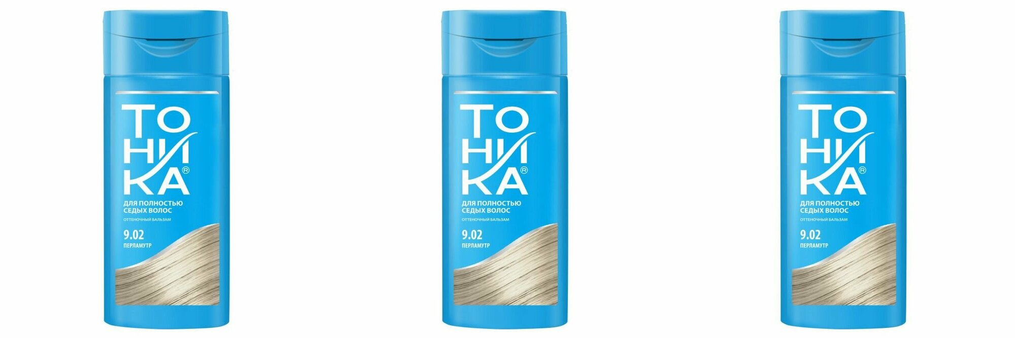 Тоника Бальзам оттеночный 9.02 , перламутр, 3 уп.