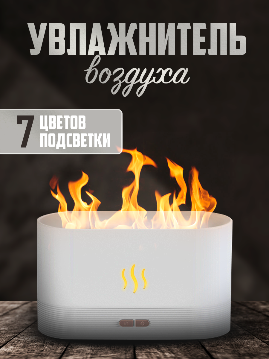 Увлажнитель воздуха с подсветкой и функцией ароматизации