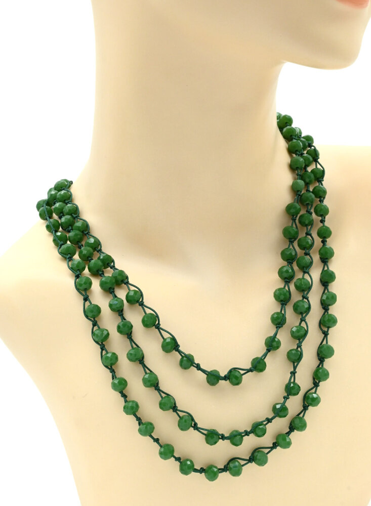 Бусы, циркон