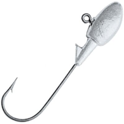 Джиггер для рыбалки Eagle Claw Chub № 04 01,8g серебро, (упк. 10шт.)
