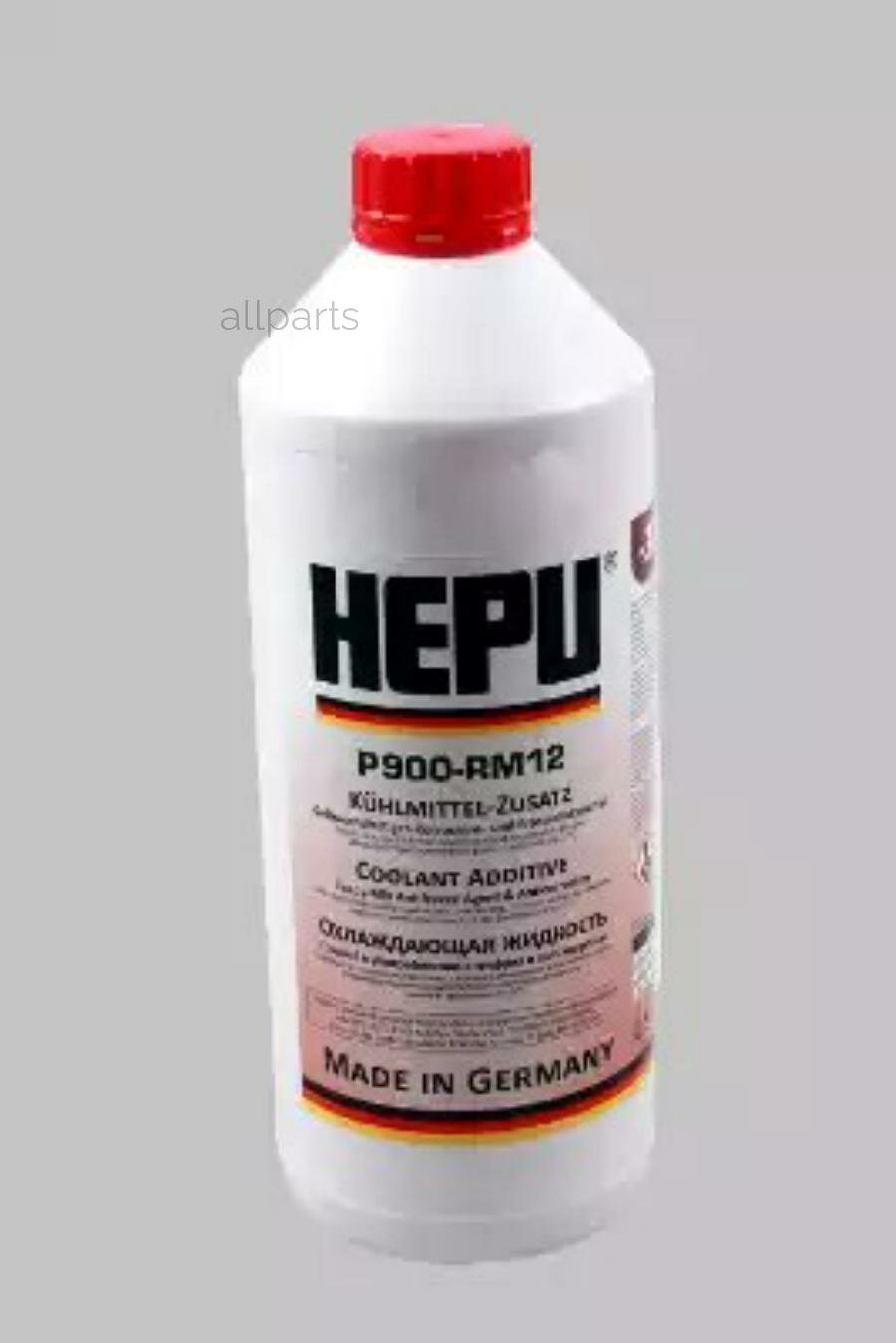 HEPU P900RM12 Антифриз HEPU Coolant G12 готовый -37 красный 1,5 л P900RM12